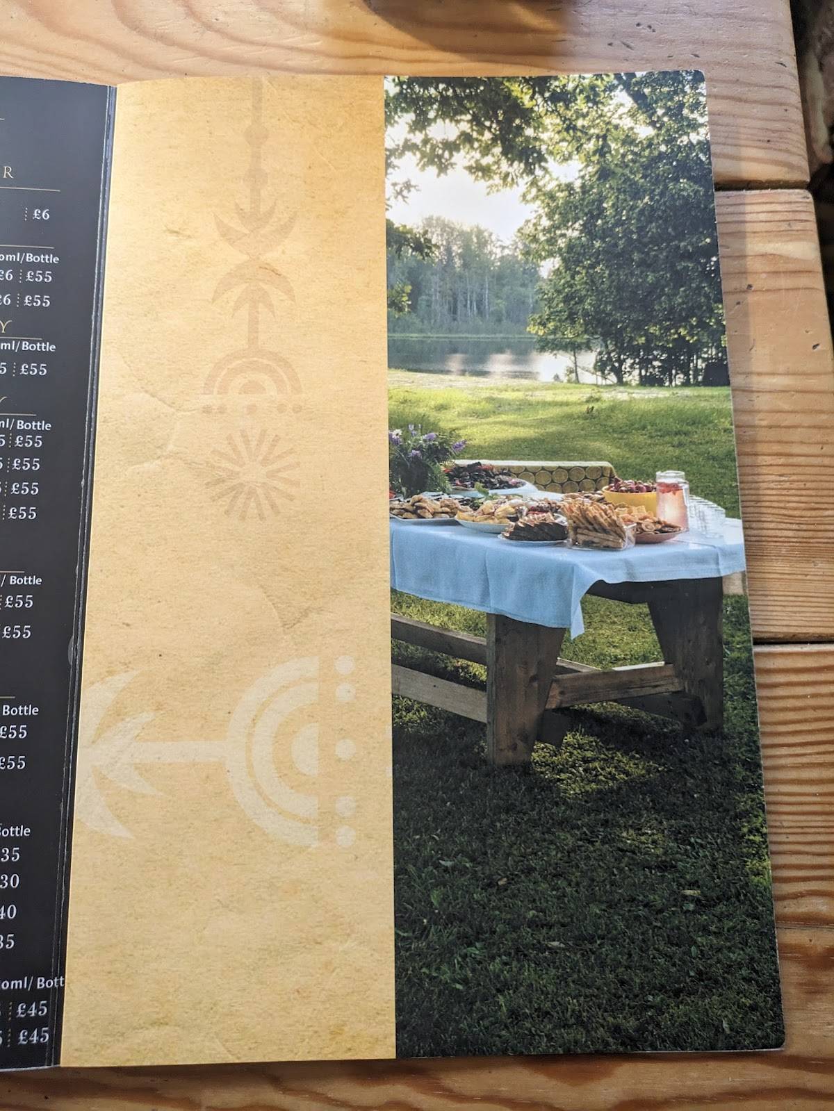 Menu at Kaimas Lithuanian Restaurant, Peterborough