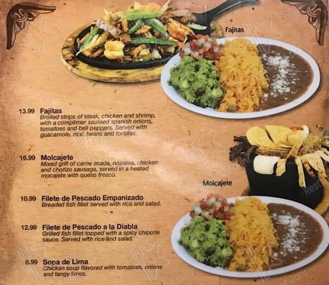 Menu at Birrieria Diaz restaurant, Bethany