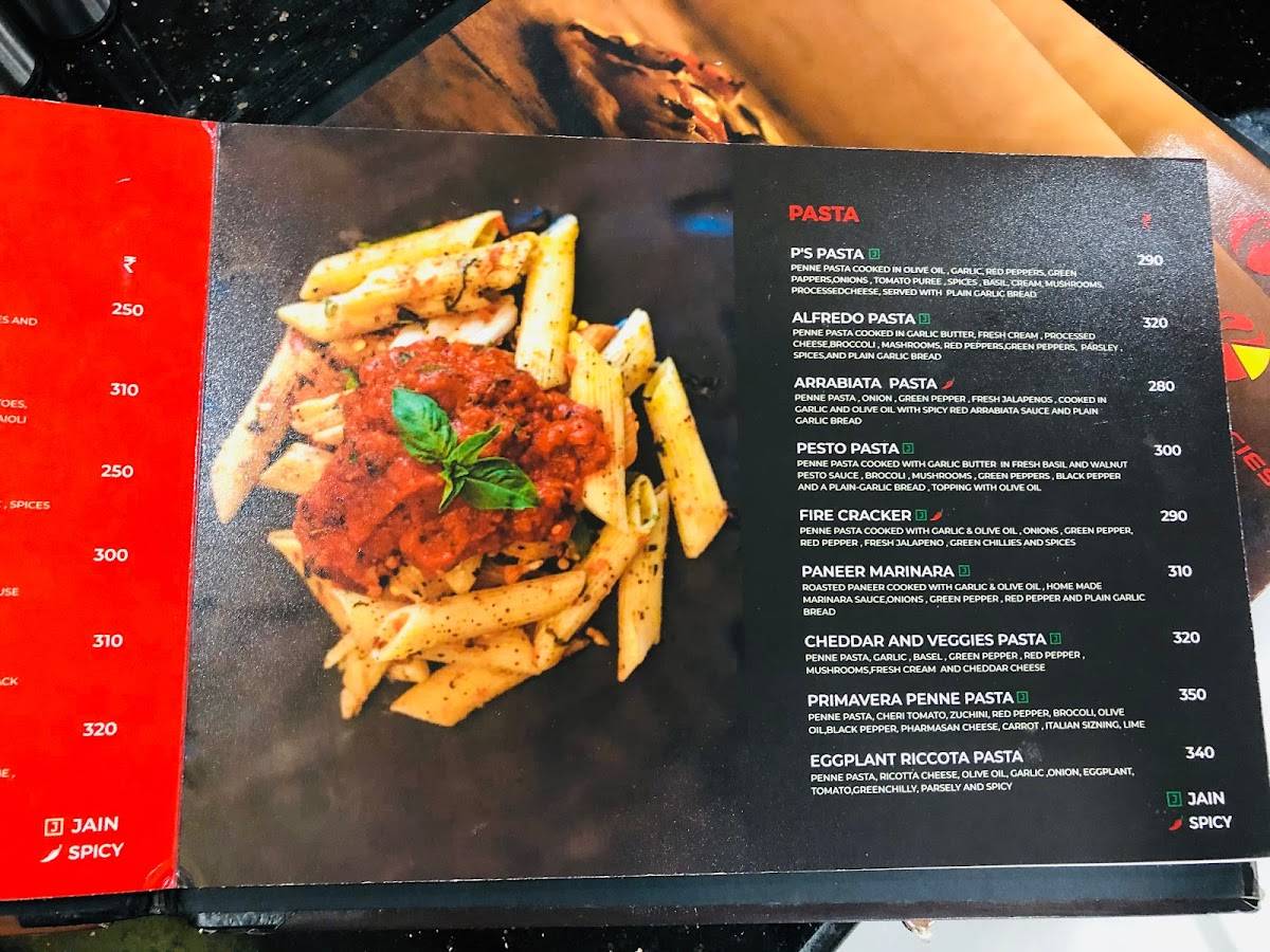 Menu at P'S Delicacies, Bardoli, 52-59