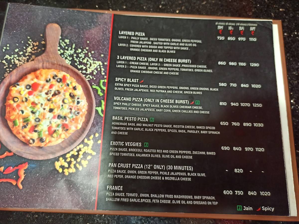 Menu at P'S Delicacies, Bardoli, 52-59