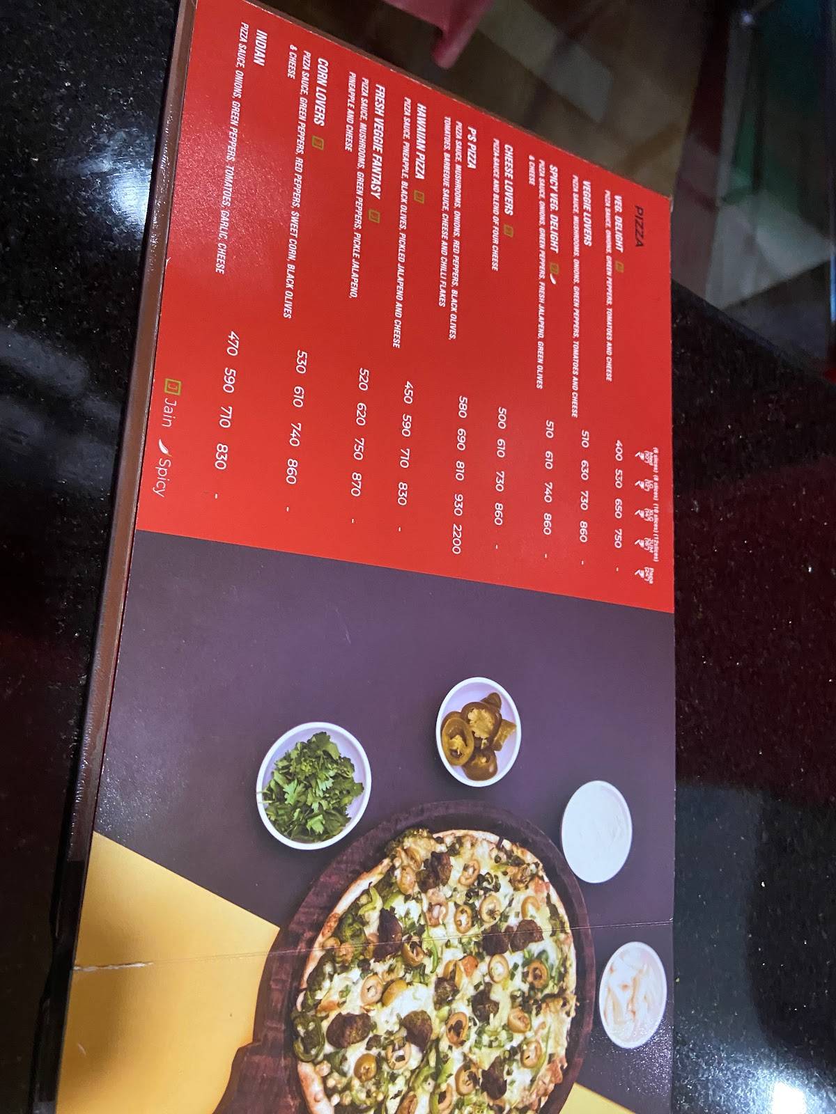 Menu at P'S Delicacies, Bardoli, 52-59