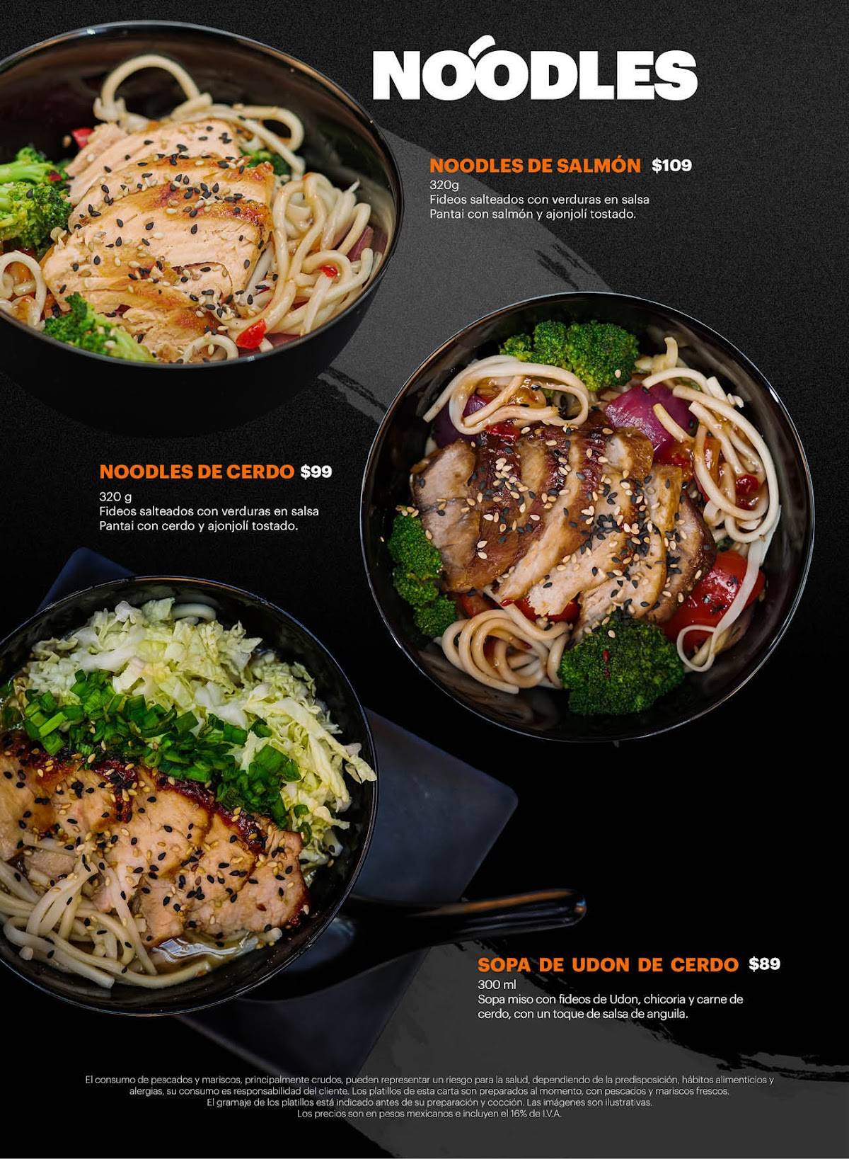 Carta del restaurante Sumo Perinorte, Cuautitlán Izcalli