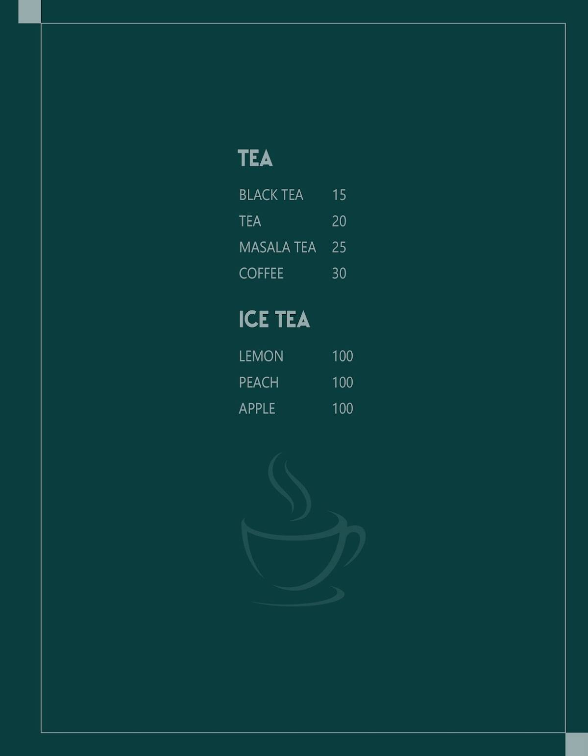 Menu at Burgery by harrtoz cafe, Valapad