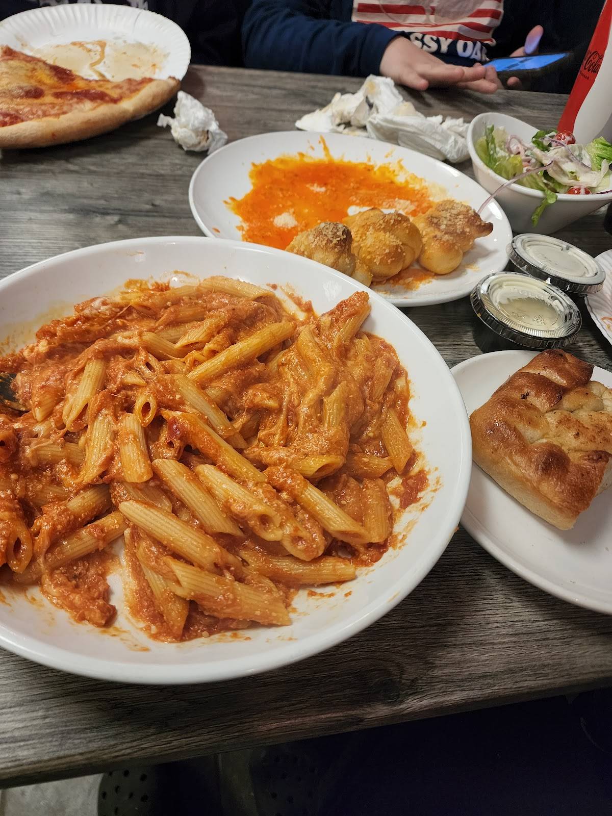 Menu at Angelina's Pizzeria, Queensbury