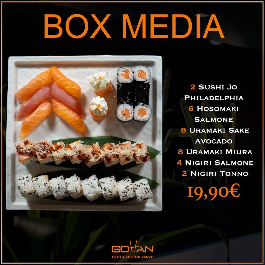 Menu da Gohan Sushi Restaurant, Bari