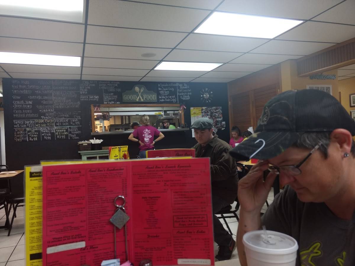 Menu at Aunt Bea's Home Cooking restaurant, Greeneville