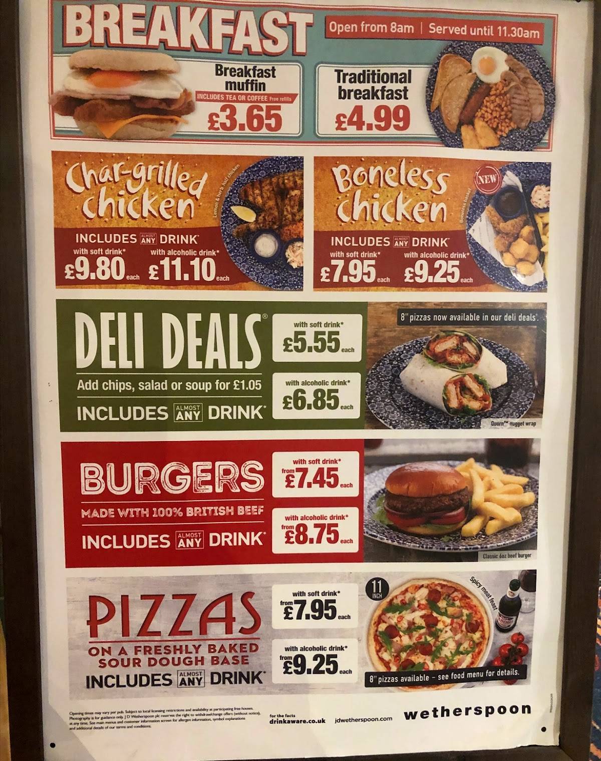 Menu at The Gatekeeper pub & bar, Cardiff