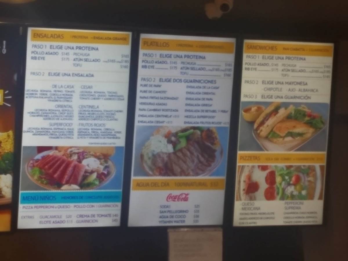 Menu at Devoralia restaurant, Mexicali, Calz. Cetys 1950