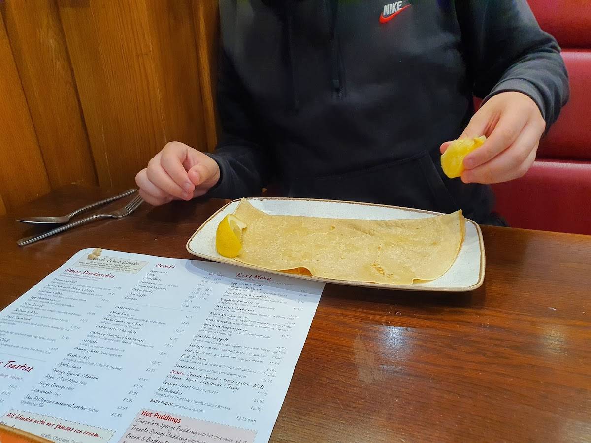 Menu at Forte's Restaurant, Llandudno, 69 Mostyn St