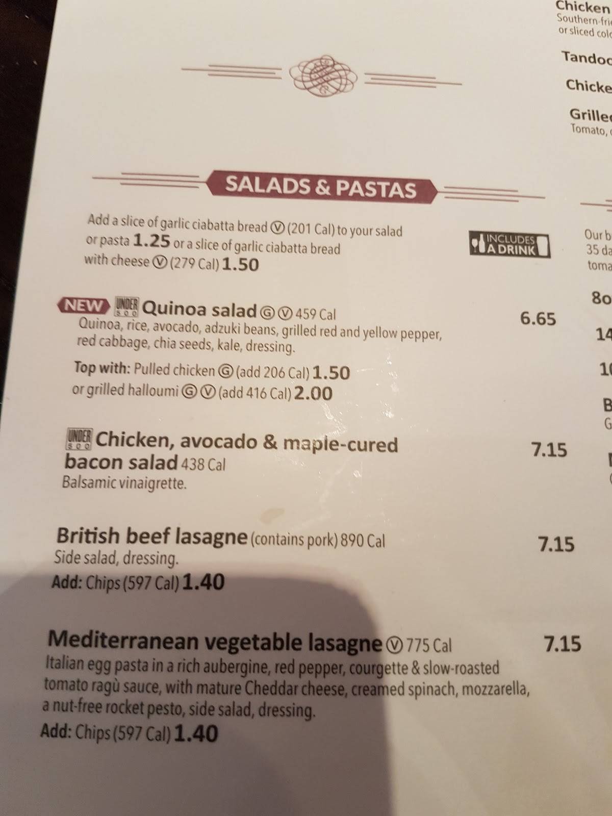 Menu at The Gatekeeper pub & bar, Cardiff