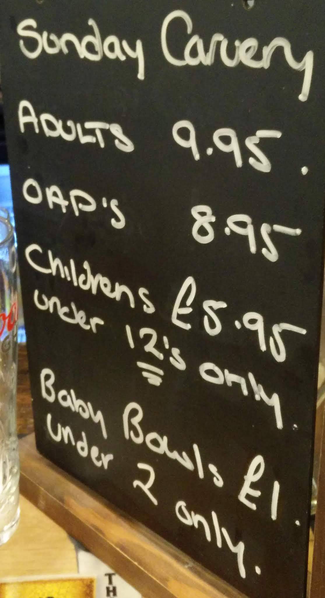 Menu at The Manvers Arms pub & bar, Mexborough, Harlington Rd