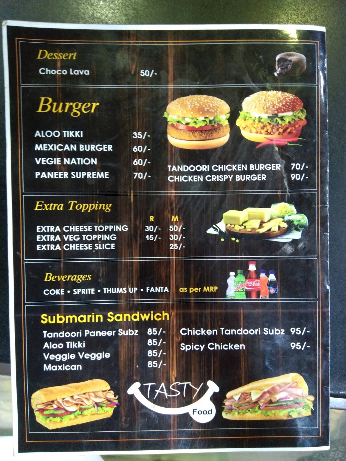 Menu at Amin Bakery - Anand, Anand
