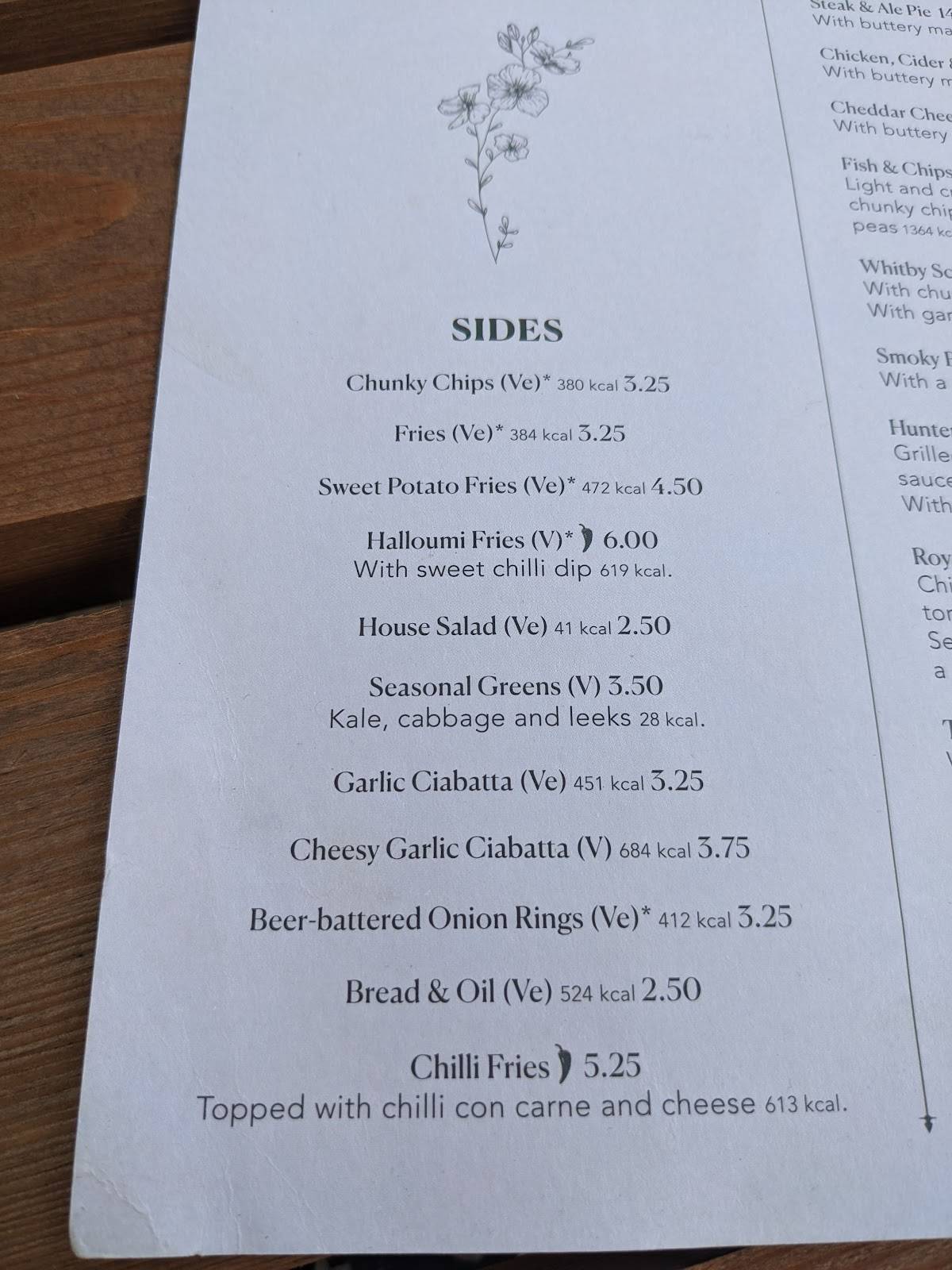 Menu at Boat House pub & bar, Daventry