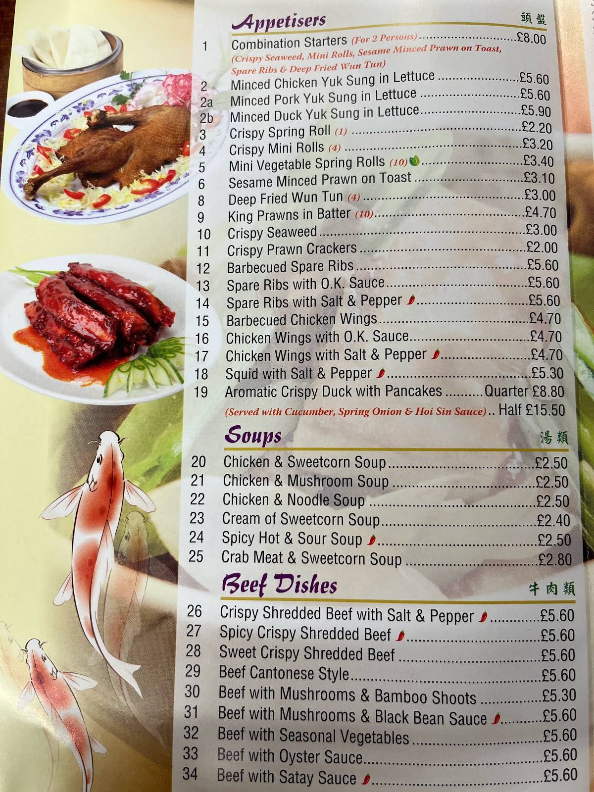 Menu at Golden Fish fast food, Stourbridge, 51 Stourbridge Rd