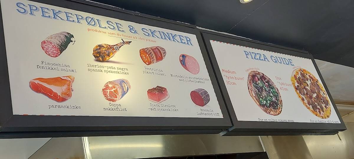 Menu at IL Tempo Grande restaurant, Bryne