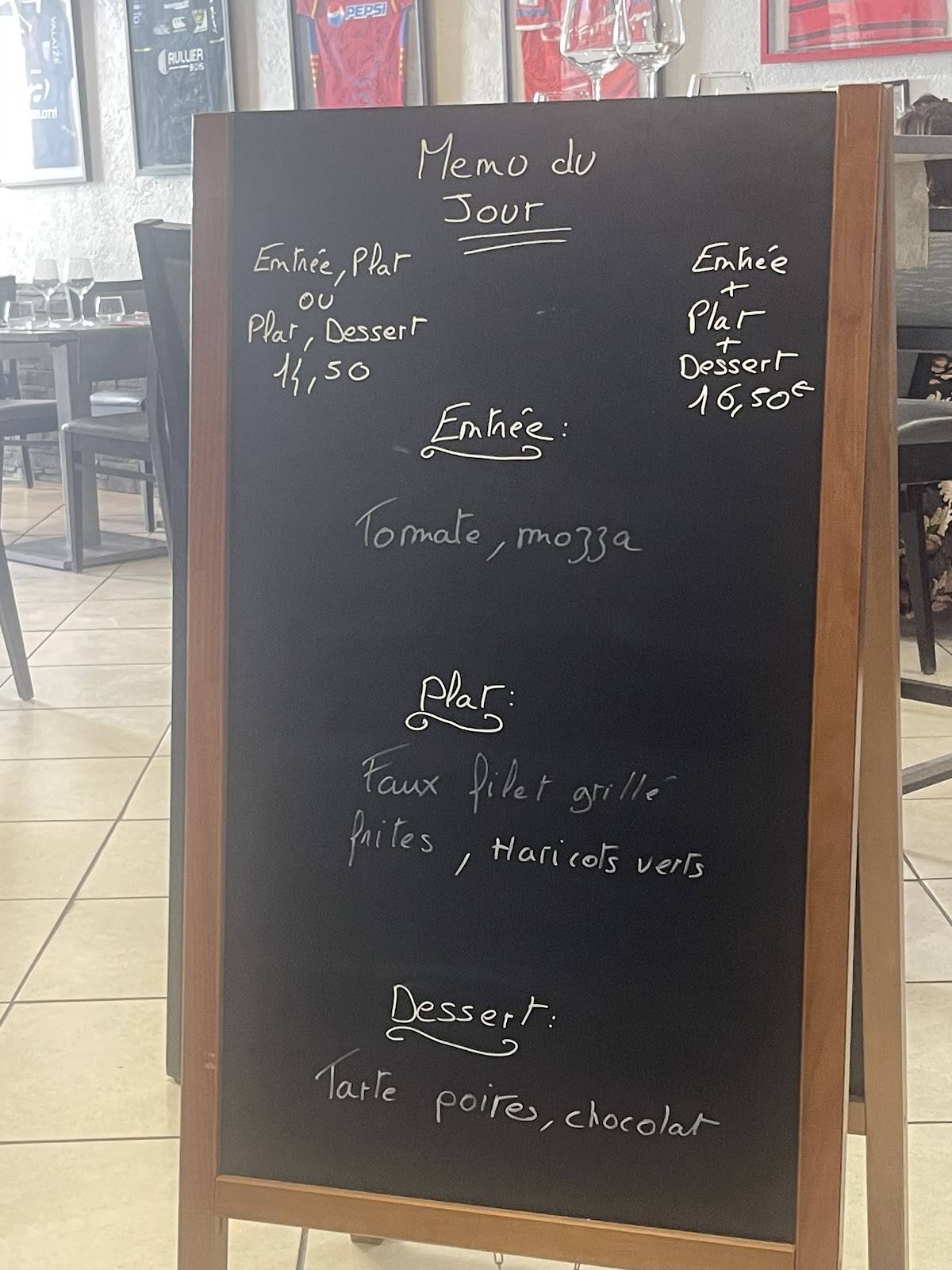 Menu au Le Xv restaurant, Port-la-Nouvelle