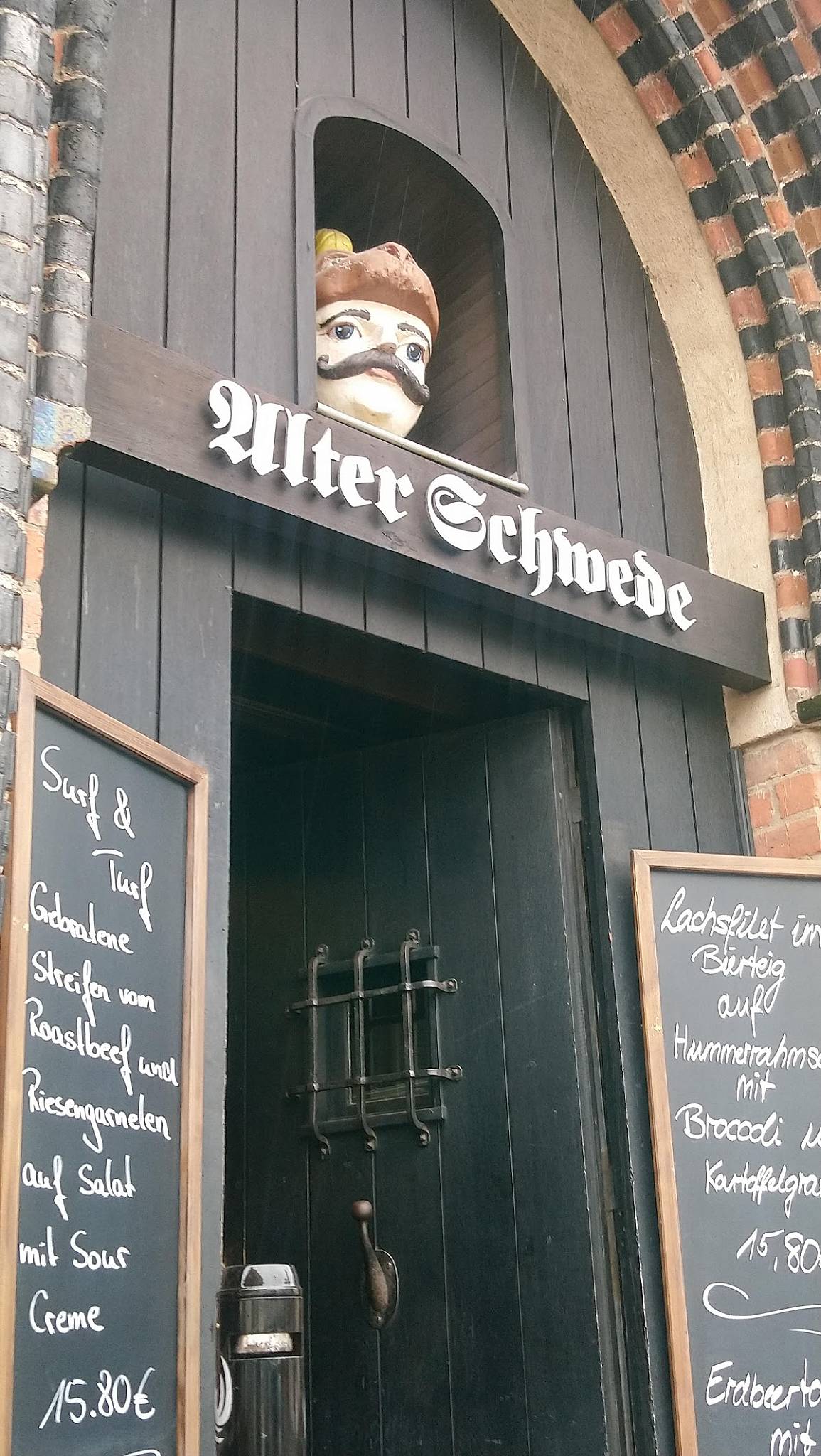 Speisekarte von Alter Schwede restaurant, Wismar