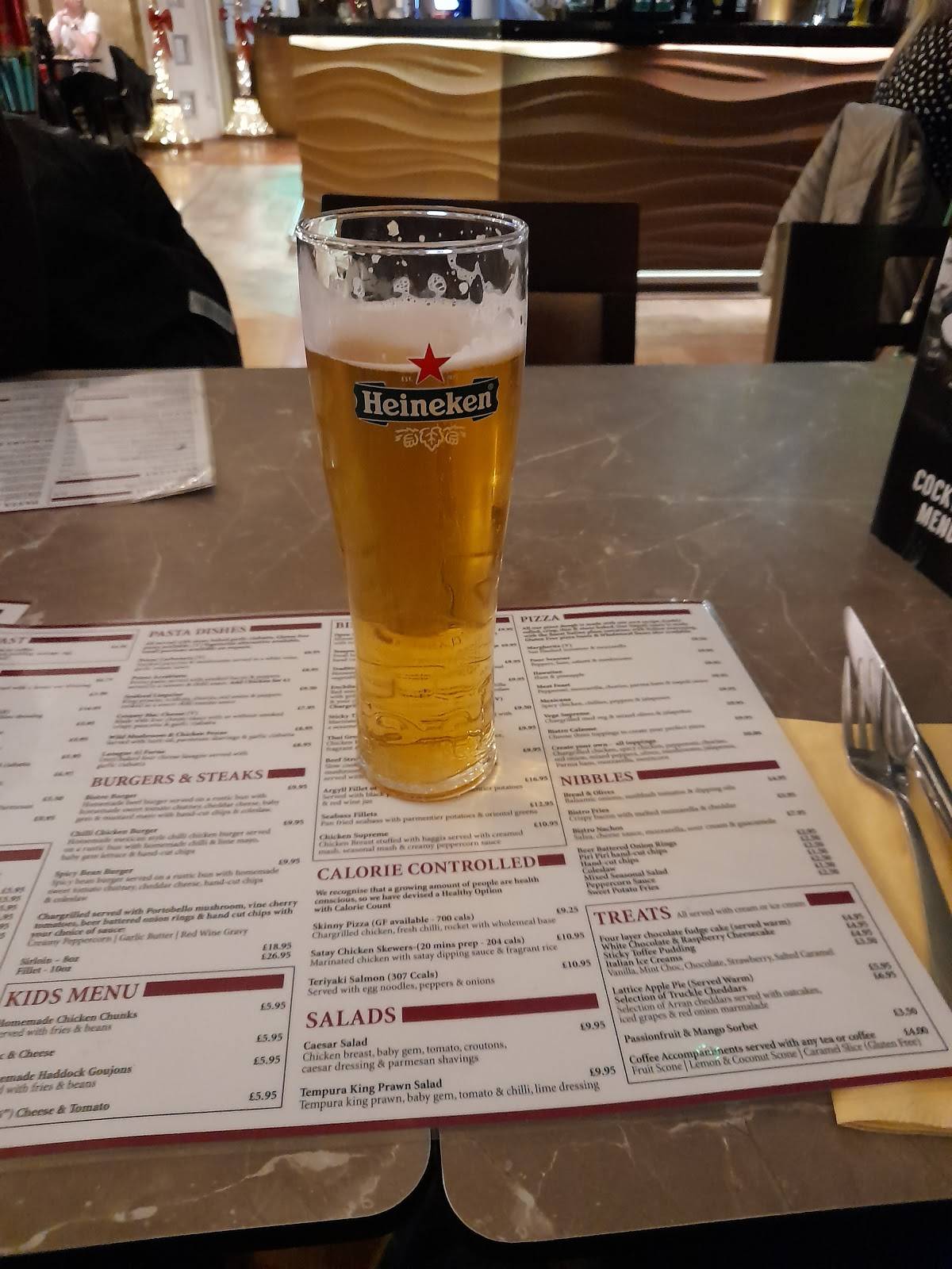 Menu at The Exchange pub & bar, Greenock