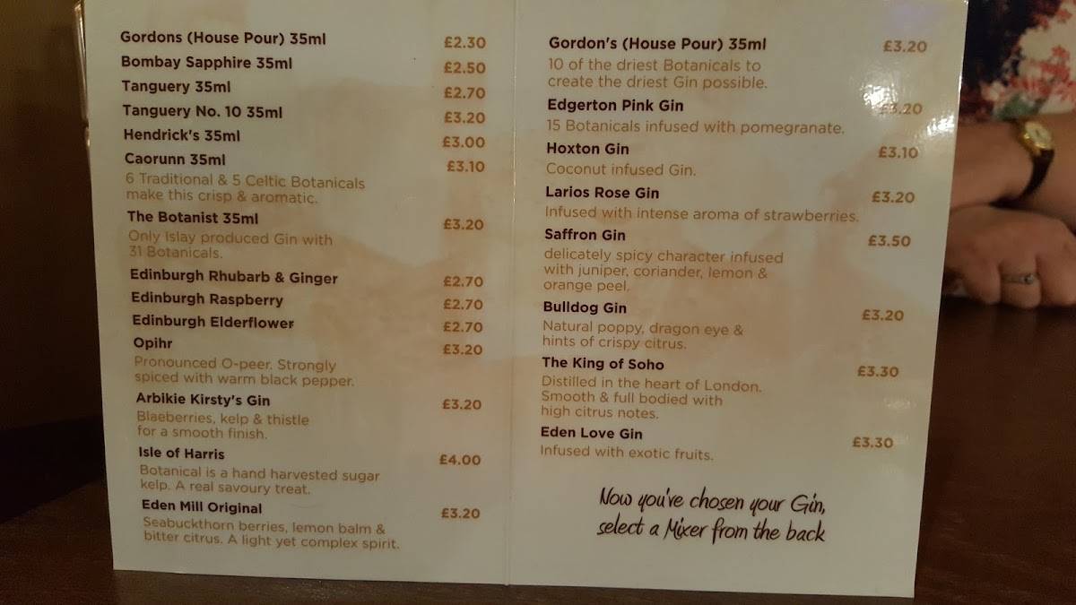 Horseshoe Bar Greenock Menu at Isaac Oppen blog