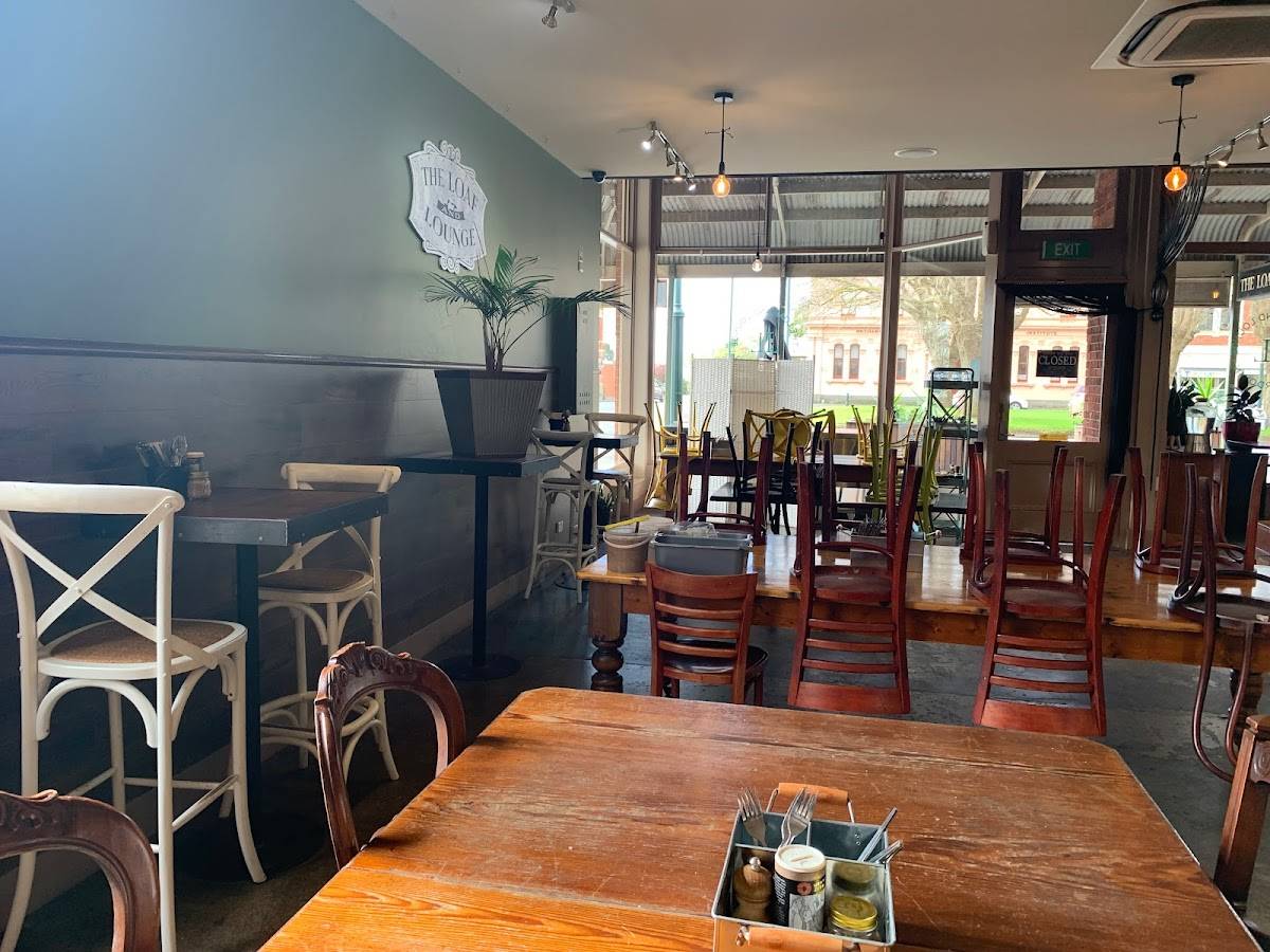 Menu at The Loaf & Lounge cafe, Camperdown