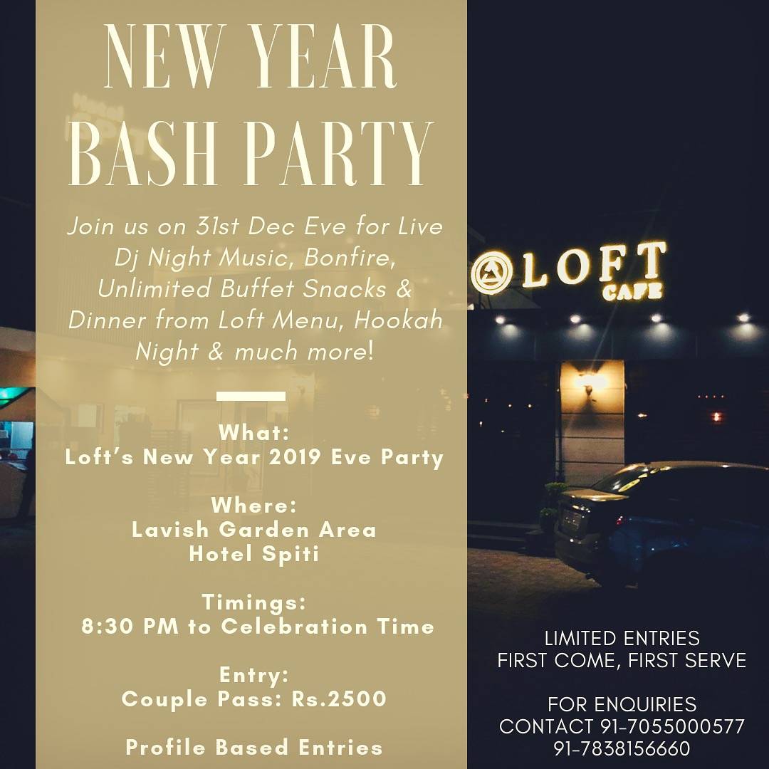 Menu at Loft Cafe & Restaurant, Mathura, Mathura