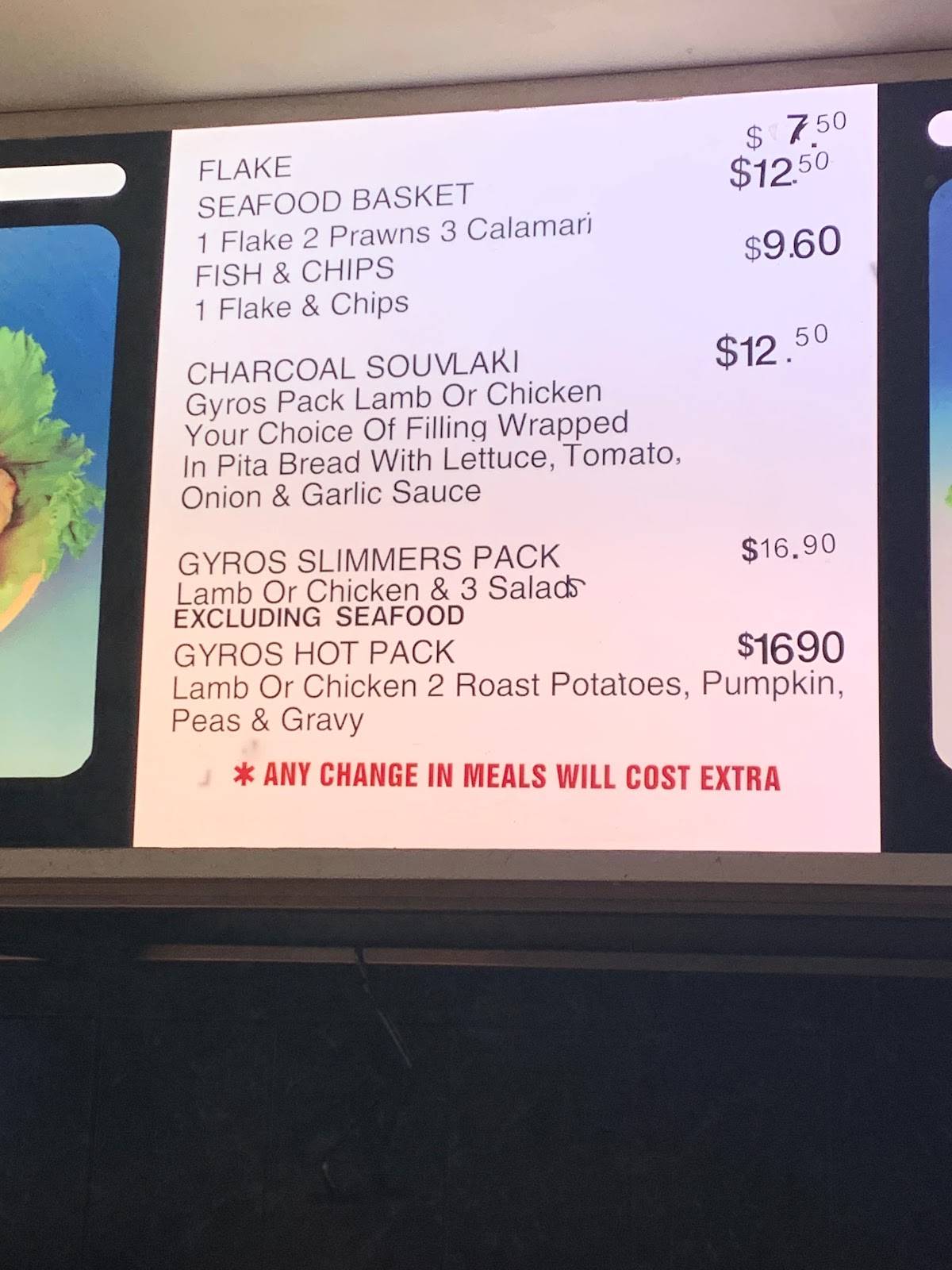 Menu at Go Go Charcoal Chicken fast food, Frankston South