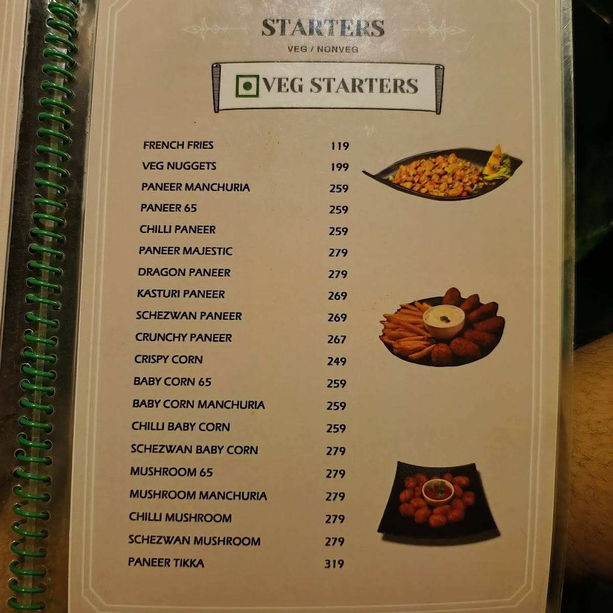 Menu at Barkaas Arabic Restaurant, Ongole