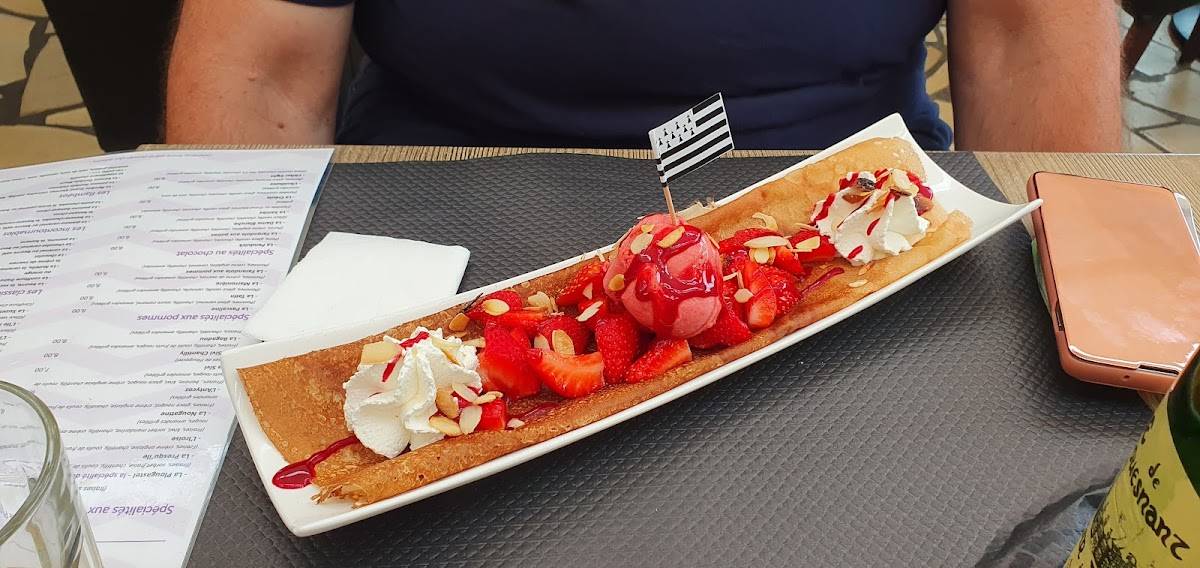 Menu au Crêperie An Ty Coz Pointe de l'Armorique restaurant, Plougastel ...