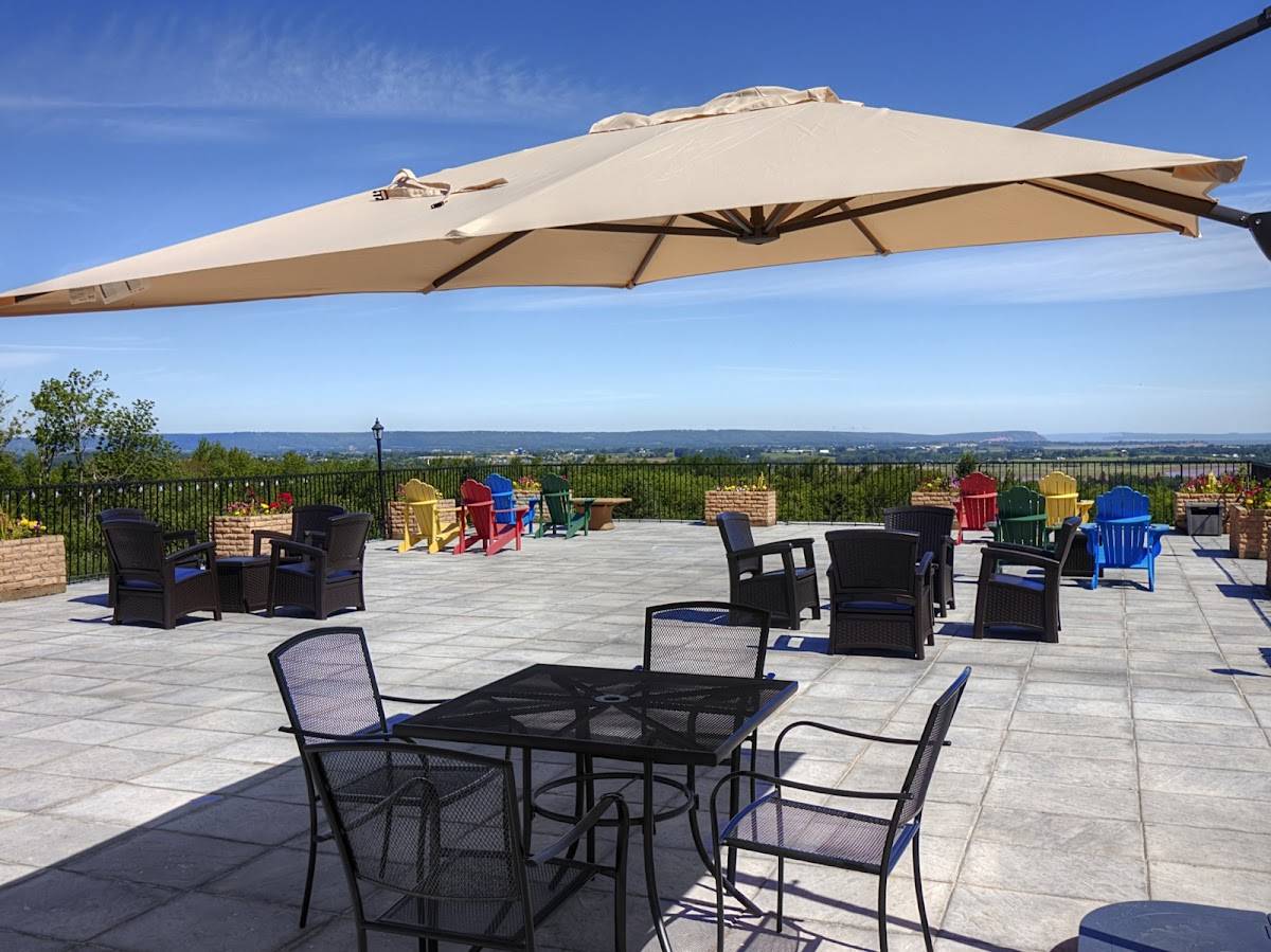 Menu at Old Orchard Inn restaurant, Wolfville