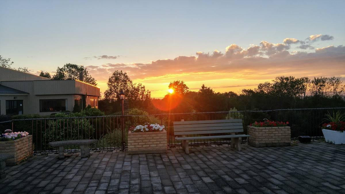 Menu at Old Orchard Inn restaurant, Wolfville