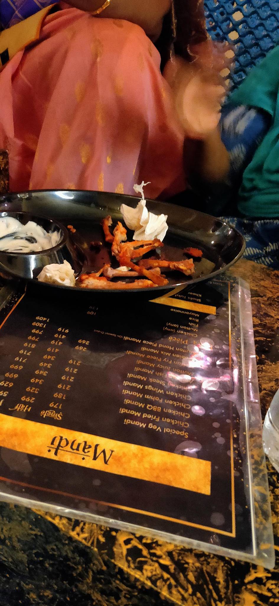 Menu at Barkaas Arabic Restaurant, Ongole
