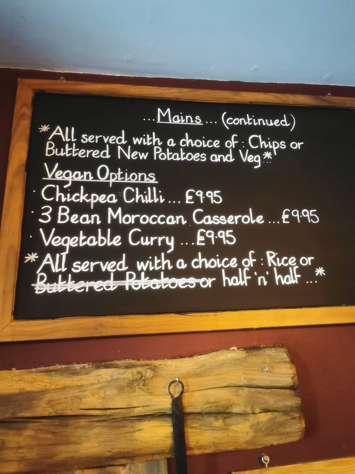 Menu at The Middleton Arms pub & bar, Pickering