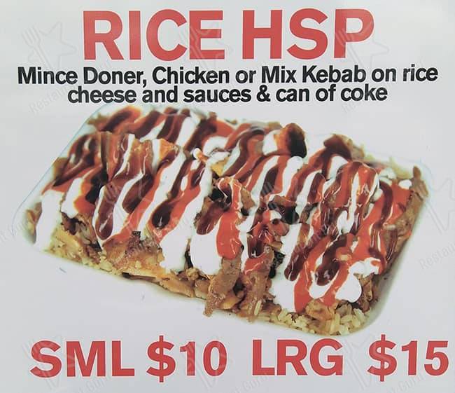 Menu at Bundoora Kebab House fast food, Bundoora, Bundoora Square