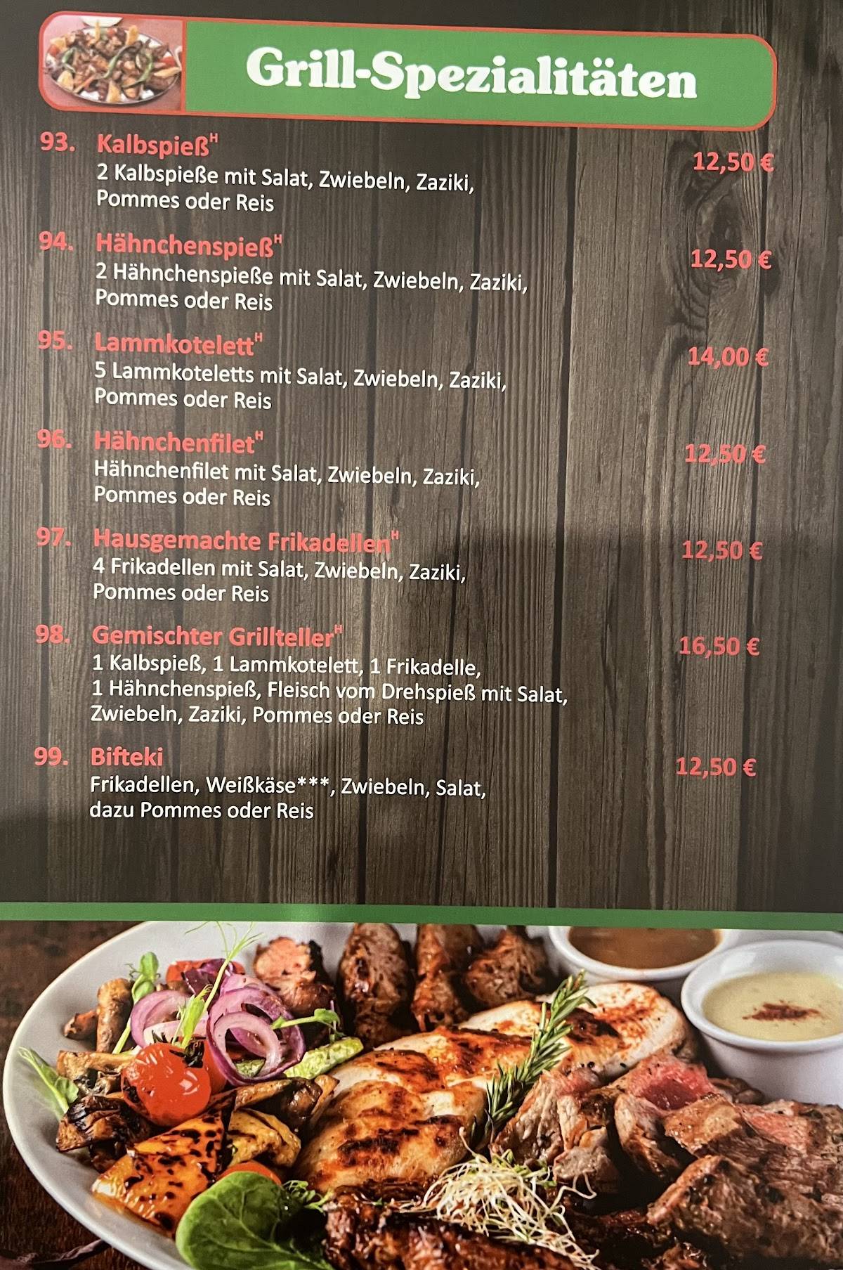 Speisekarte von Antalya Kebabhaus Friesoythe restaurant, Friesoythe