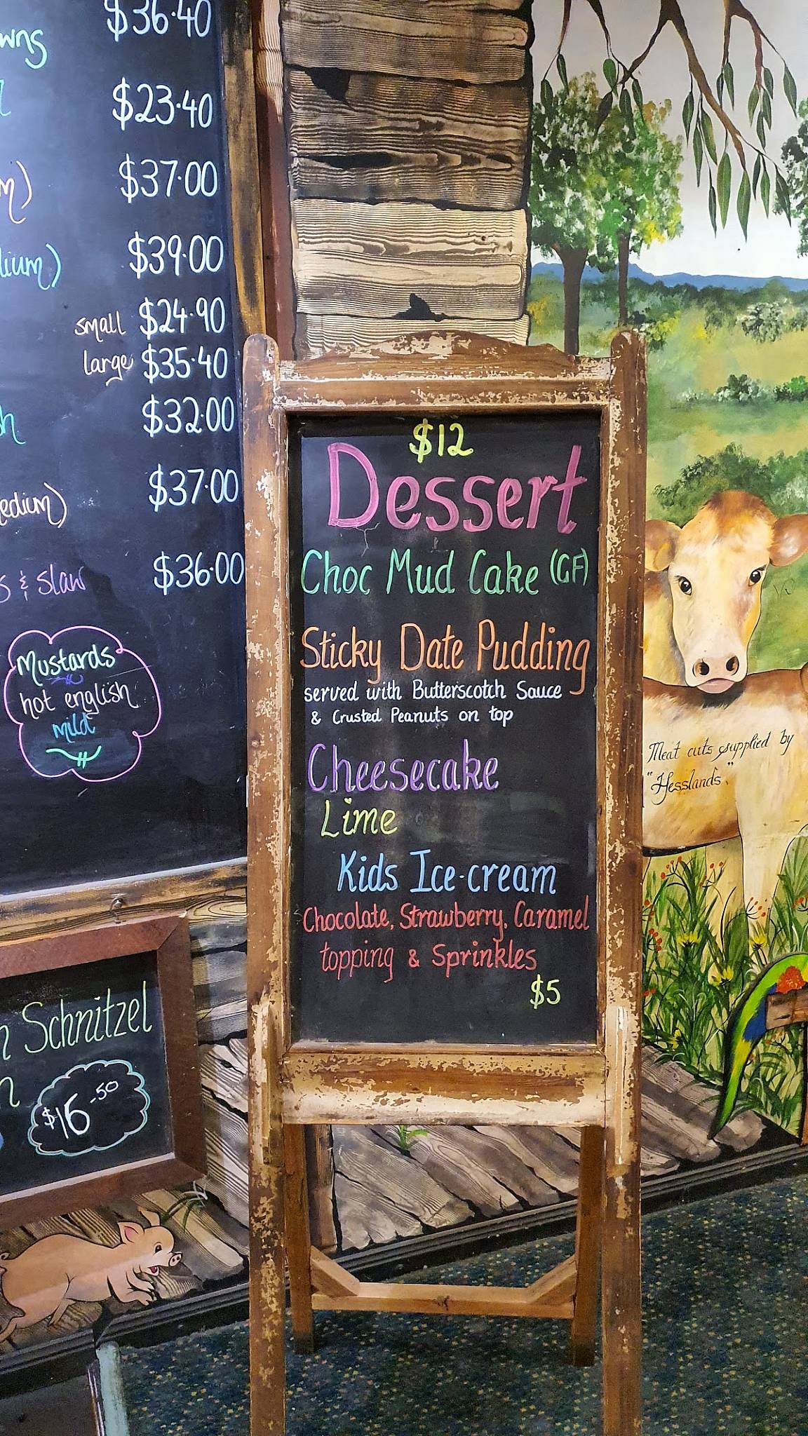 Menu at Meringandan Hotel pub & bar, Meringandan