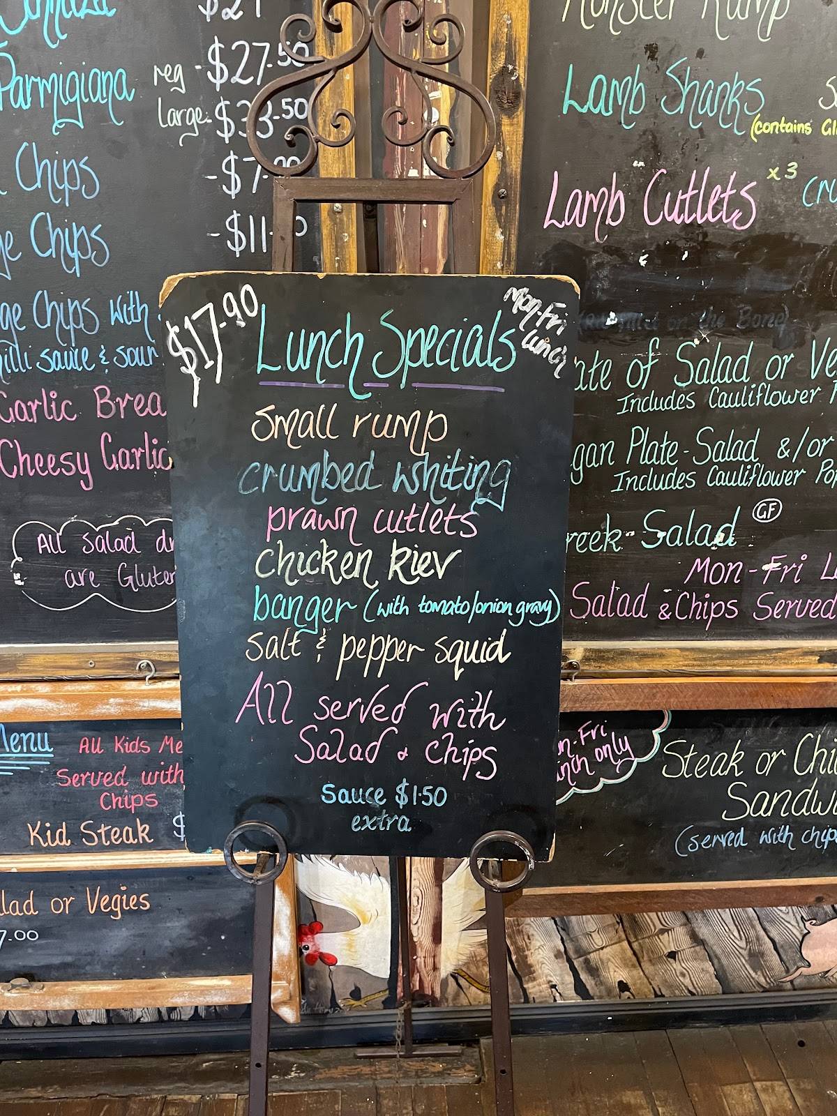 Menu at Meringandan Hotel pub & bar, Meringandan