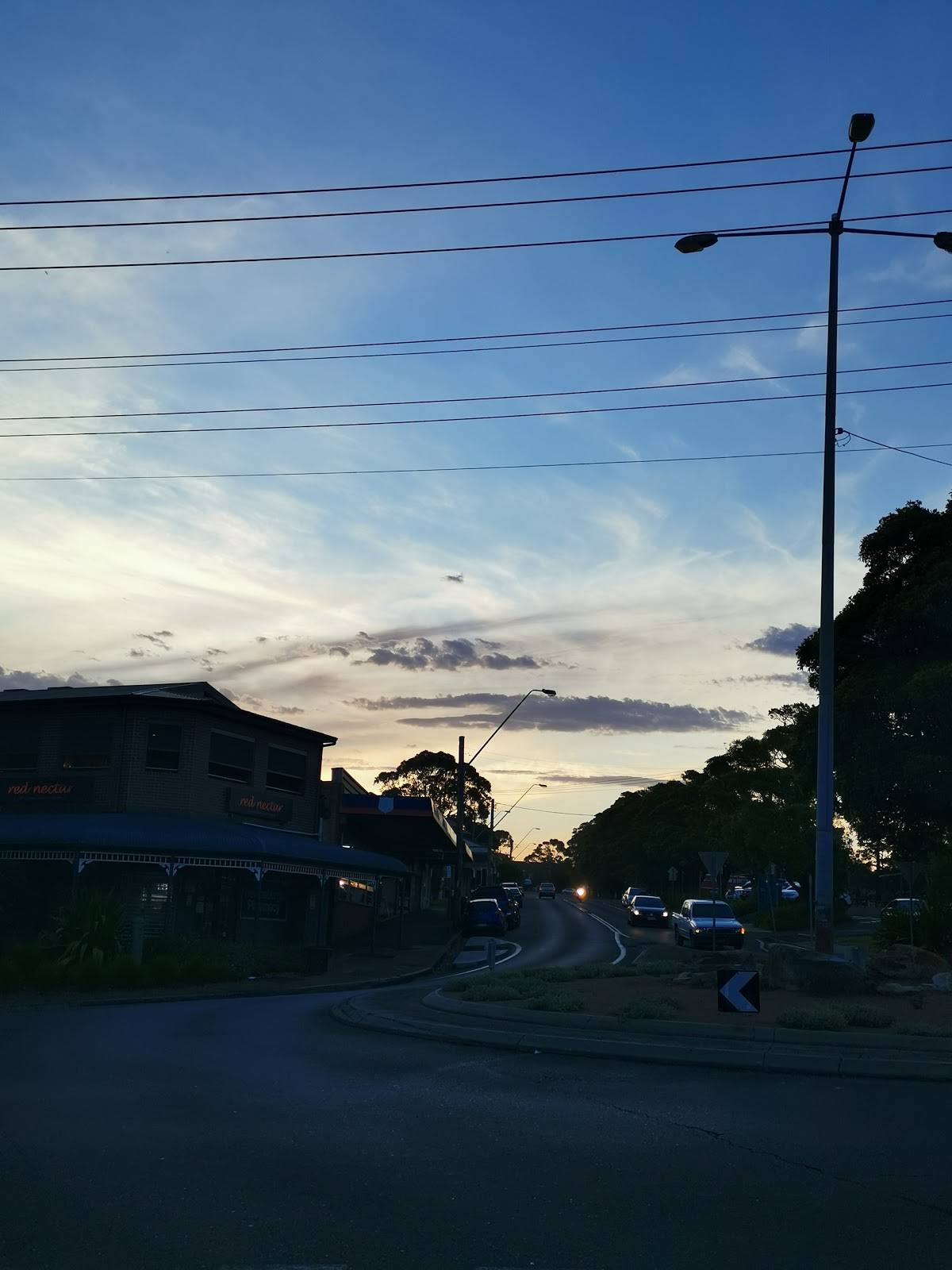 Menu at Red Nectar restaurant, Helensburgh