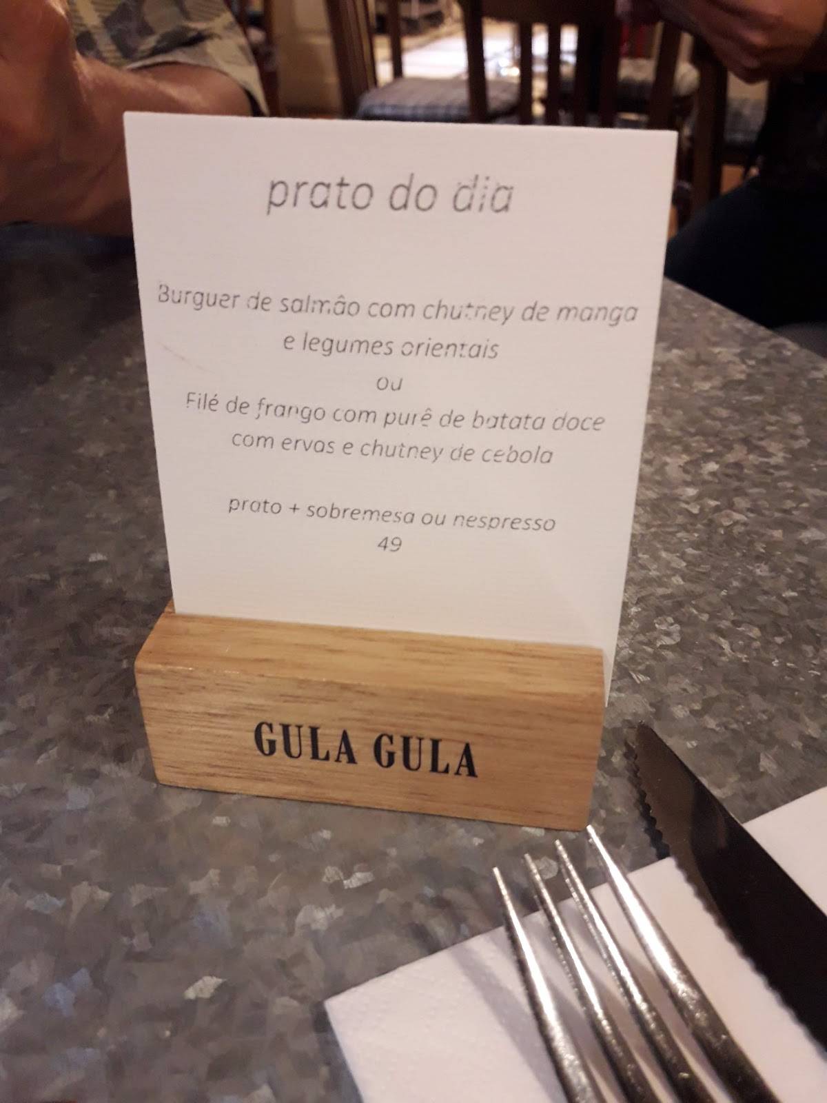 Menu em Gula Gula Restaurante, São Paulo