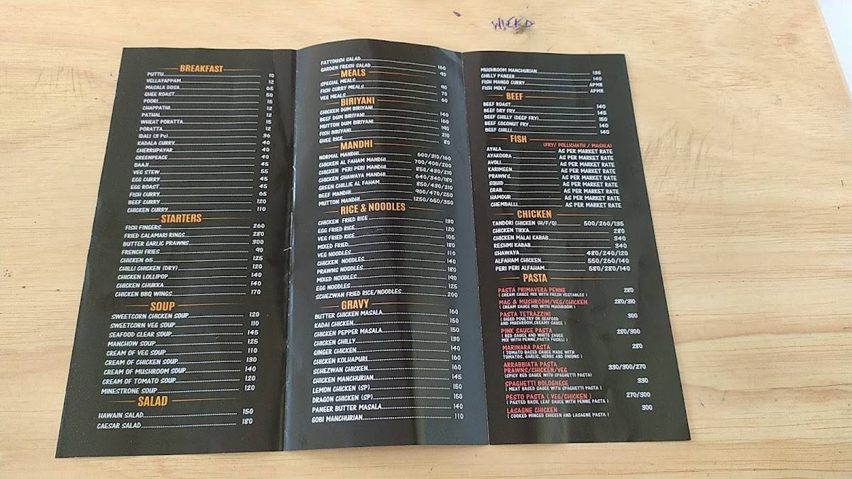 Menu at Silver Spoon Restaurant & Catering, Kozhikode