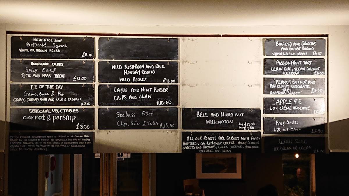 Menu at The Windmill Inn, Portishead pub & bar, Portishead