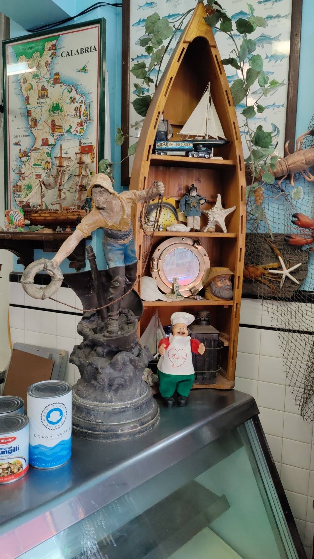 Menu at Barbera Seafood, Atlantic City