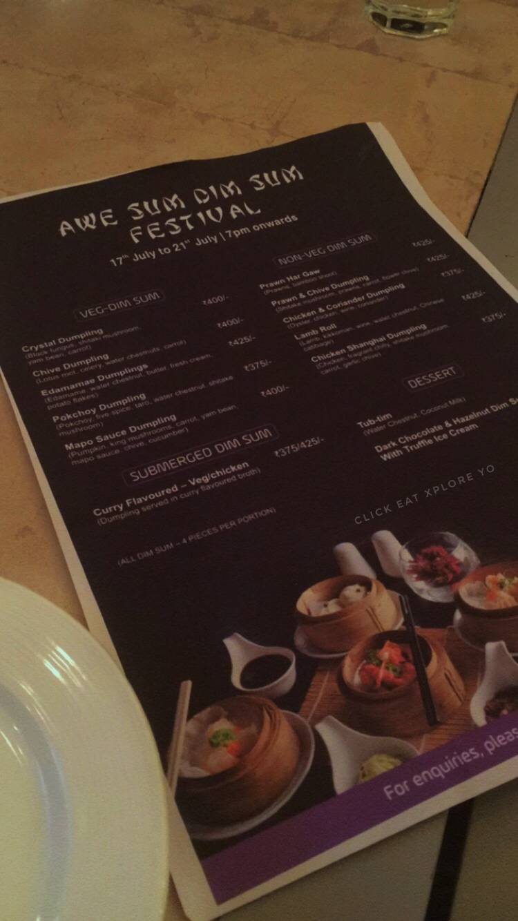 Menu at The Glass Onion, Hyderabad, Boulder Hills Madhava Reddy Colony ...