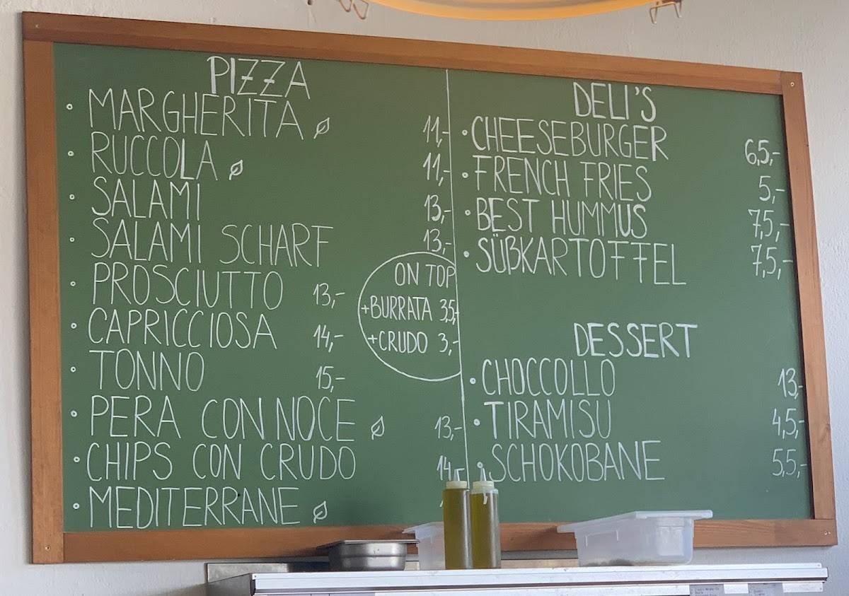 Speisekarte von L‘Chaim pizza, Pasching