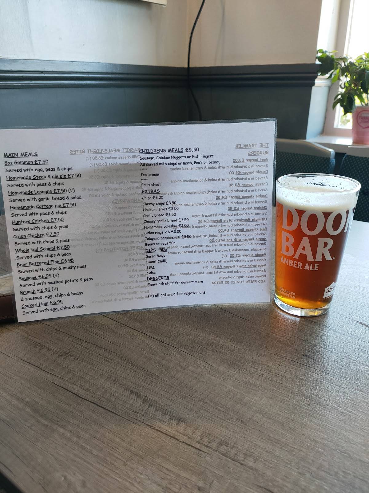 Menu at The Trawler pub & bar, Brixham