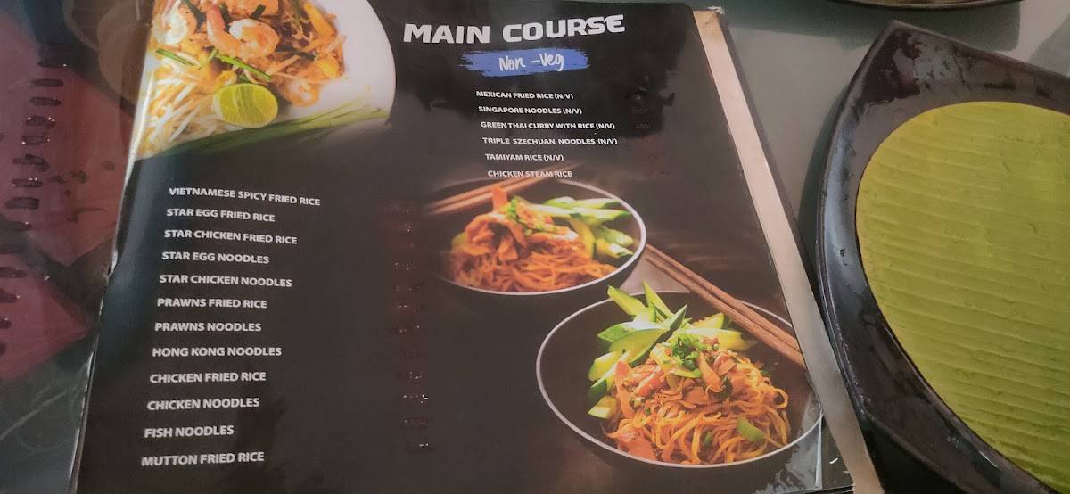 Menu at 007 Punjabi Dhaba, India