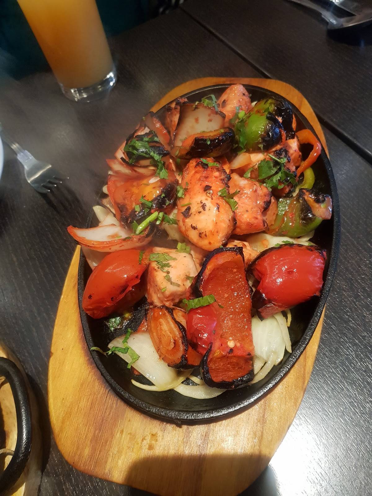 Menu at Jalsa Tandoori restaurant, Conwy