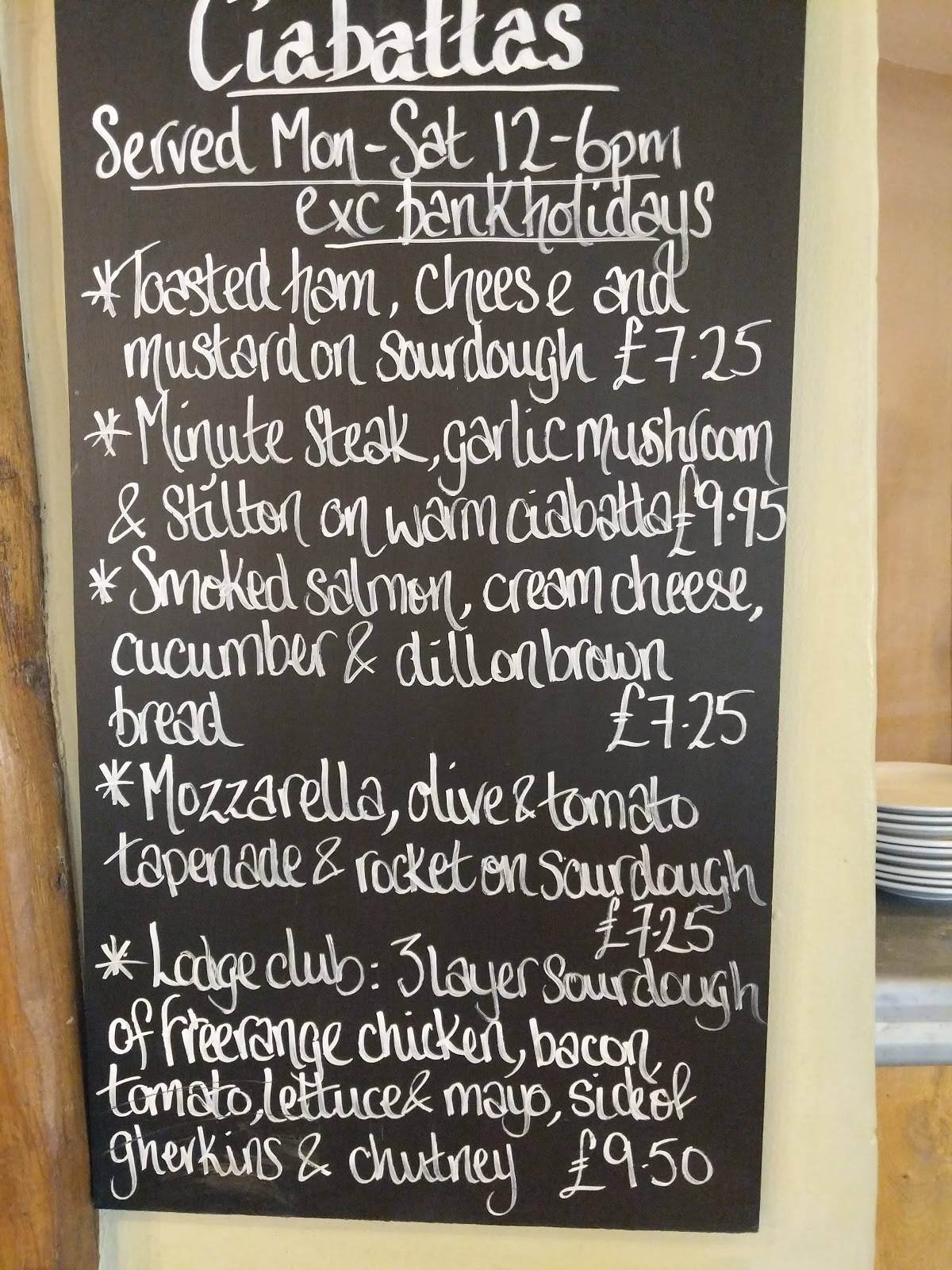Menu at The Old Lodge pub & bar, Stroud