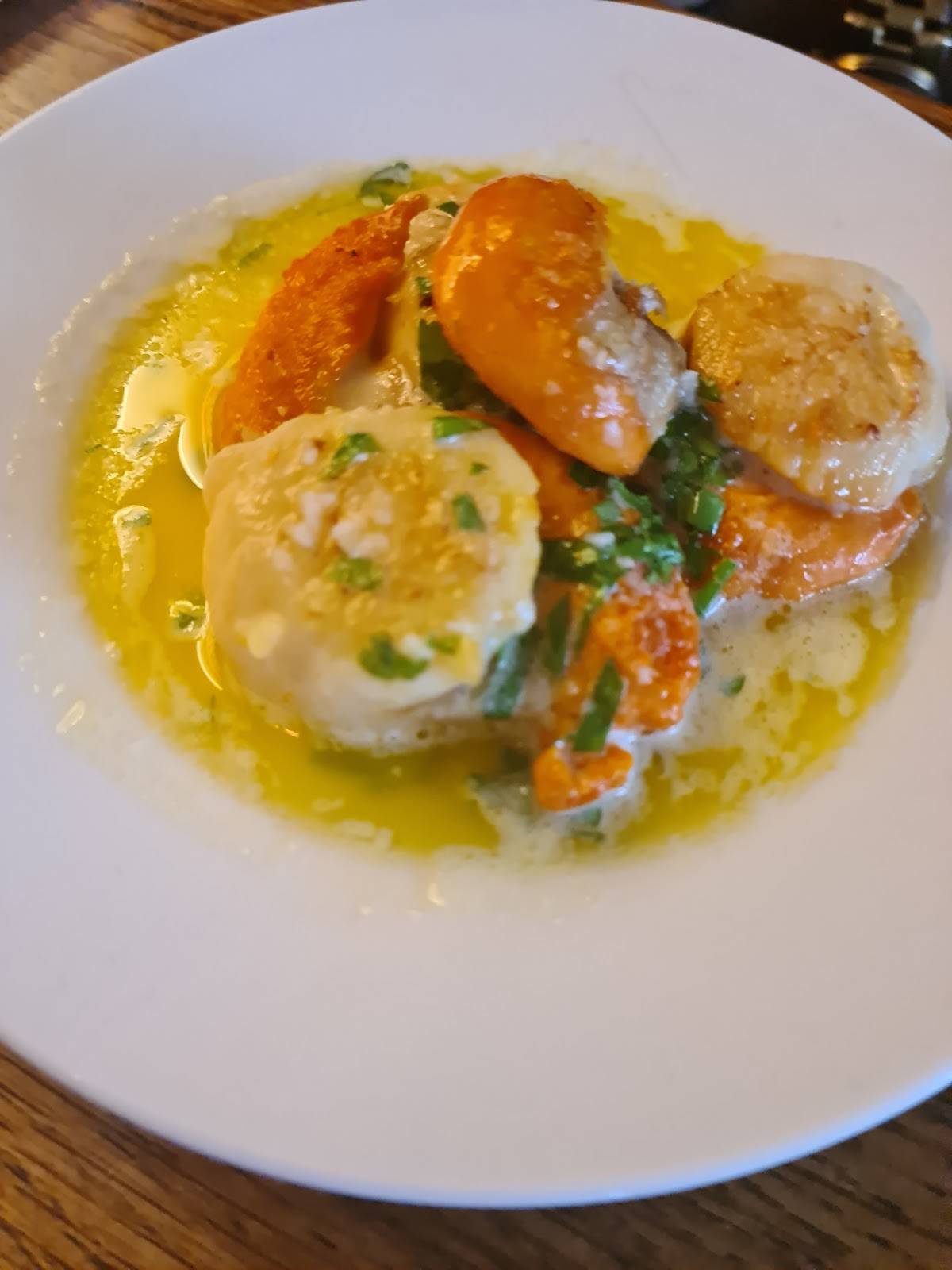 Menu at Samworth & Mee restaurant, Broadstairs