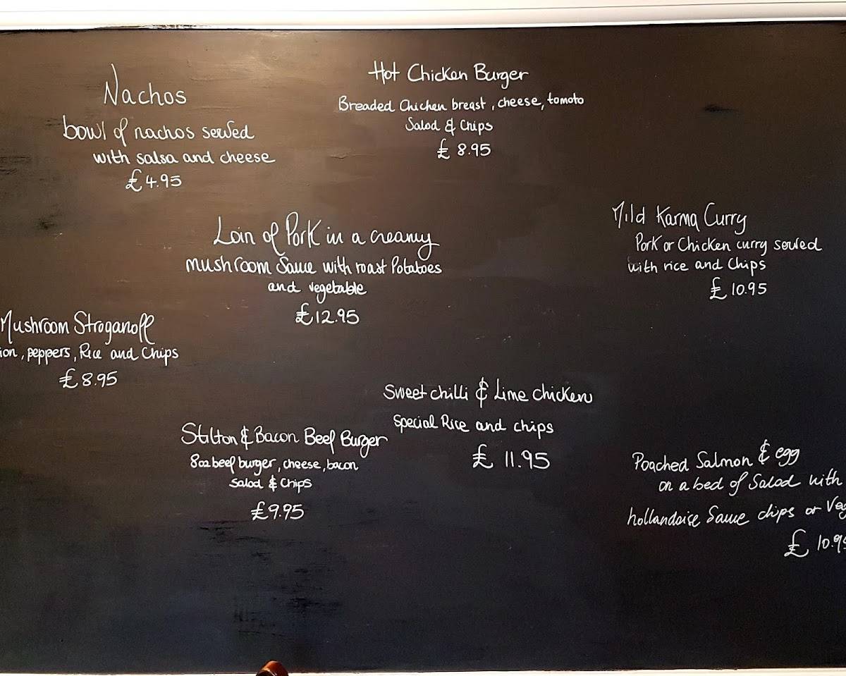 Menu at The Old Red House pub & bar, Thirsk
