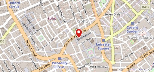 The Eight Restaurant, London - Restaurant menu, prices and reviews